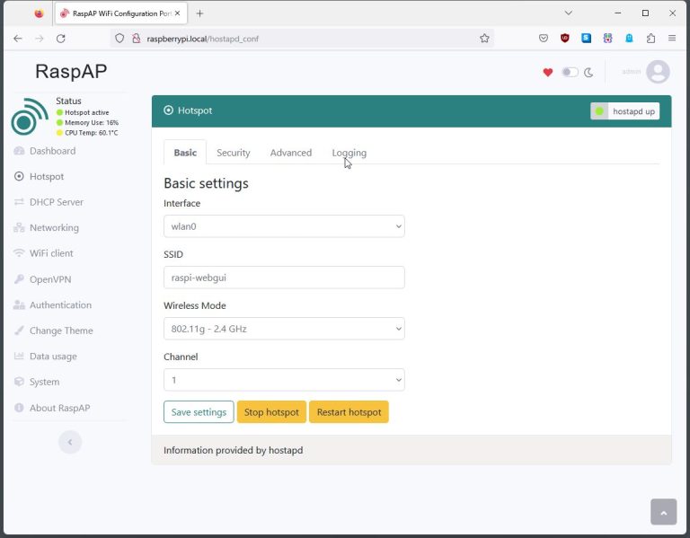 【Raspberry Pi】RaspAPとOpenVPNを使ってVPNクライアントルーターを作成する